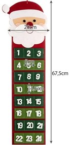 Adventní kalendář - závěsný Ruhhy 22252