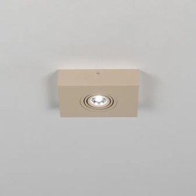 Stropní LED svítidlo Spot Quality Quadra 1 Taupe