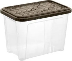 XXXLutz BOX S VÍKEM 4,6l l - Stohovatelné boxy - 005266001903