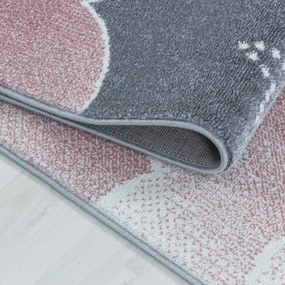 Ayyildiz Dětský kusový koberec FUNNY 2101, Růžová Rozměr koberce: 200 x 290 cm