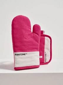 Sinsay - Kuchyňská rukavice a chňapka Pantone - fuchsiová