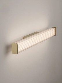 Kovové LED nástěnné svítidlo v matně zlaté barvě Misty – Nova Luce