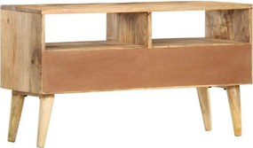 TV stolek 90 x 30 x 50 cm masivní mangovníkové dřevo 286463
