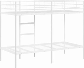 vidaXL Patrová postel bez matrace 90x190 cm ocel [42000328] Barva: Černá