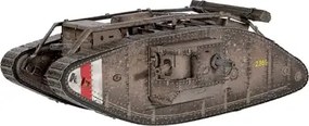 Metal Earth 3D puzzle Britský tank Mark IV / Počet dílků: 79 / od 14 l