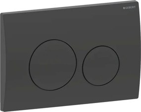 Geberit Delta20 - Ovládání splachování, matná černá 115.127.14.1