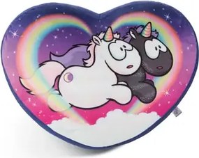 NICI polštář Jednorožec Star Bringer  Moon Keeper 40x28cm srdce / GREE