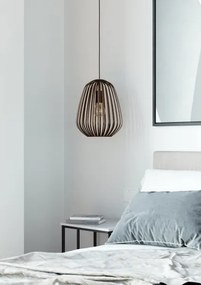Eglo 901097 - Lustr na lanku ESPINAL 1xE27/40W/230V bronzová