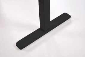 Výškově nastavitelný stůl B54 120 cm dub artisan/černý