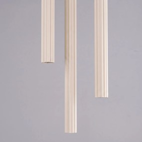 Sollux Lighting Závěsné svítidlo ARCHE 3P béžové