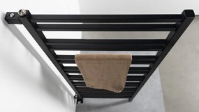 Sapho Sapho, MAKRO SPACE topné těleso 550x1430 mm, instalace v prostoru, černá mat, IR438B