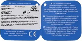 TEDDIES Plyšové morče / 16 cm / od 0 měsíců