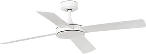 FARO 33350DC MALLORCA L stropní ventilátor, bílá/javor - FARO