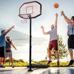 Costway Basketbalový koš výškově nastavitelný 200-305 cm SP34885