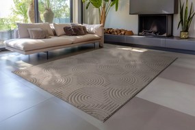 Obsession, Kusový koberec Zen Sei 200 Anthrazit, 160x230, šedá, chodba / předsíň