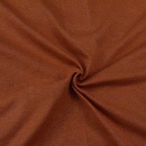 BROTEX Jersey prostěradlo hnědé Rozměr: 120 x 200 cm