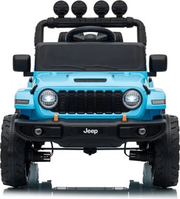 LEAN CARS Akumulátorové autíčko Jeep Rubicon DK-JWR558 24 V, světle modré
