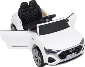 Elektrické autíčko Audi SQ8 bílé / šedé