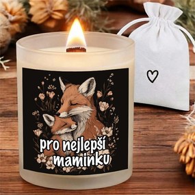 Ahome CZ Krásná svíčka s praskajícím knotem Pro maminku