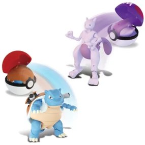 Skládací pokémoni v Pokeballu Varianta: set Blastoise a Mewtwo, skládací, bez krabice