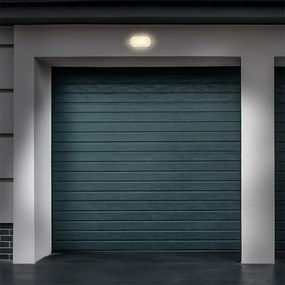 LED venkovní osvětlení oválné Solight WO744, 13W, 910lm, 4000K, IP54, 21cm