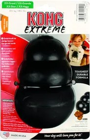 KONG Hračka Extreme Wobbler černá XXL / Hračka pro psa / odolná guma /