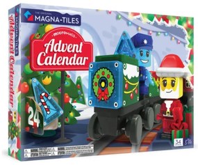 Magna-Tiles Magnetická stavebnice Magna-Tiles Adventní kalendář 34ks