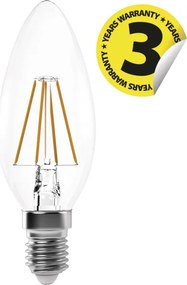 Emos lighting LED žárovka Filament Candle 3,4W E14 teplá bílá
