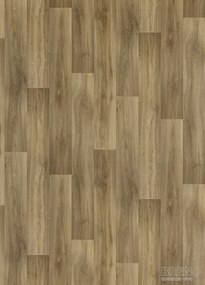 Breno PVC PURETEX Lime Oak 613M – tmavší dřevo, šíře 400 cm