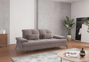 XXXLutz TŘÍMÍSTNÁ POHOVKA, textil, šedohnědá Sit & More - Pohovky - 000144011544