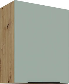ARIA st | horní skříňka 60 G-72 1F policová | 60 cm | ANTI FINGERPRINT povrch | artisan/aquamarine