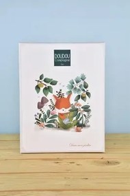 Doudou Dárková sada Plyšová liška Romarin s chrastítkem 21 cm / od 0 m