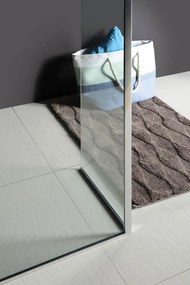 Polysan Modular Shower stěna 90 x 200 cm k instalaci na zeď pro připojení pevného panelu sklo čiré MS2A-90