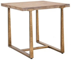 Designový jídelní stůl Nalanie 80 cm hnědý