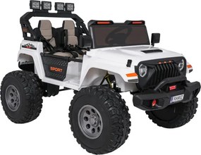 Elektrické autíčko Extreme Sport 4x4 bílé