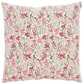 Södahl Polštář 45x45 Dainty Florals Berry Red