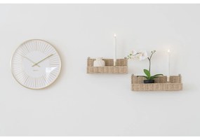House Nordic Nástěnné hodiny TAKAMAKA zlaté 70cm 4361132