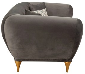 Hanah Home Třímístná pohovka MEBLON antracit 867UNQ1549