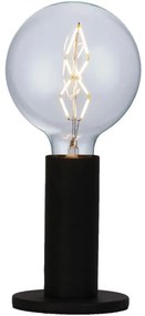 OnaDnes -20% Černá kovová stolní lampa Halo Design Elegance