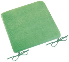 Bellatex Sedák hladký Korall micro 40x40 cm Zelená