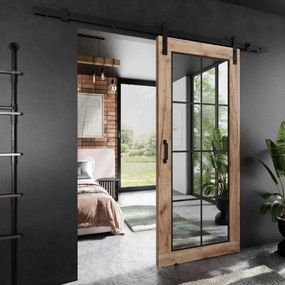 Posuvné dveře LOFT ADIO 5 dub Craft zlatý 80