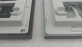 Cersanit Presto - Tlačítko pro Cersanit modul Aqua, Link, Hi-tec, Hit, černá matná, K97-418
