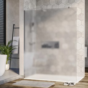 Sprchová zástěna Walk-In EX101 - 10 mm matné sklo - Nano ochrana - různé šířky