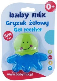 Chladící kousátko Baby Mix chobotnice Modrá