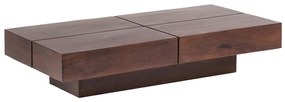 Designový konferenční stolek Cube XL Akácie 140cm