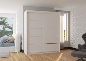 ADRK Furniture Posuvná skříň SPECTRA 180 SW-SPE-W-180+A297