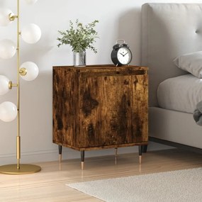 vidaXL Noční stolek 40 x 30 x 50 cm kompozitní dřevo [826814] Barva: kouřový dub