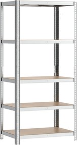 Dílenský regál Wiltec – 75 × 30 × 174 cm, 875 kg (64368)