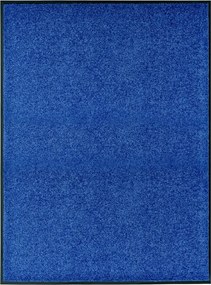 vidaXL Rohožka pratelná 90 x 120 cm [323412] Barva: Modrá