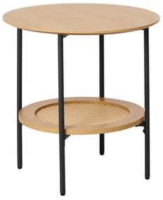 Designový odkládací stolek Lakshmana 50 cm přírodní dub
